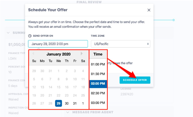 Submitting an Offer Via Disclosures.io