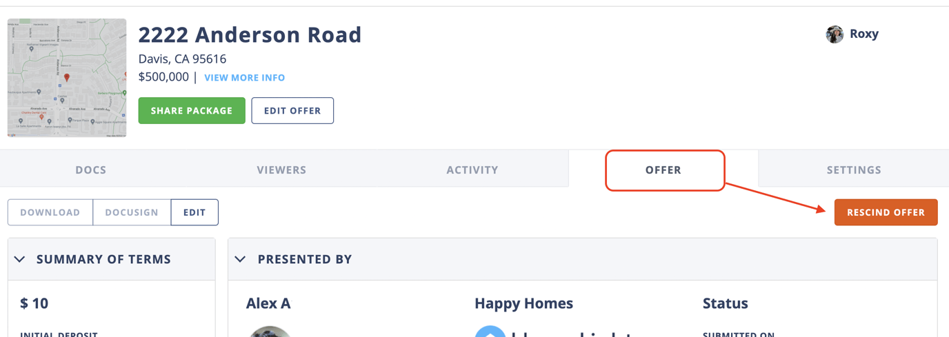 How to Rescind an Offer